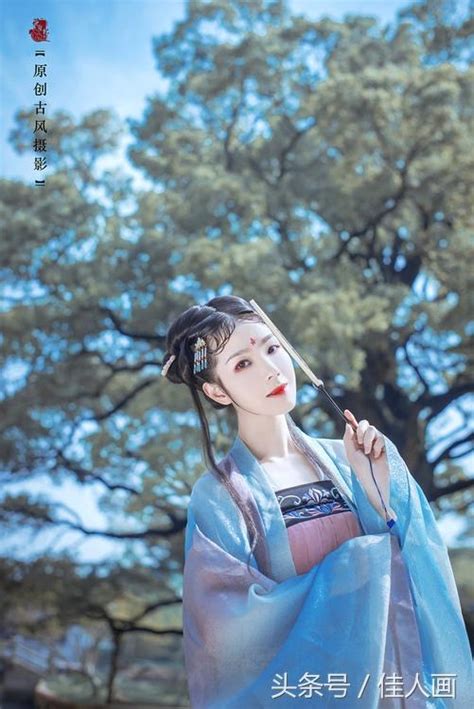 古典古装汉服襦裙中国风唯美摄影古风少女海边清纯舞蹈写真 每日头条