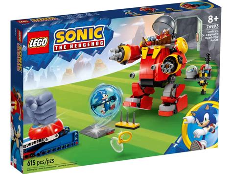 Lego Sonic Vs Dr Eggmans Death Egg Robot 76993 4799 20 Discount