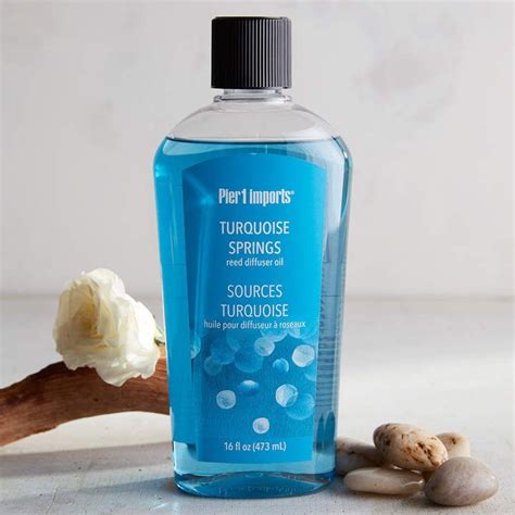 Pier 1 Imports Turquoise Springs Reed Diffuser Oil Refill Reed