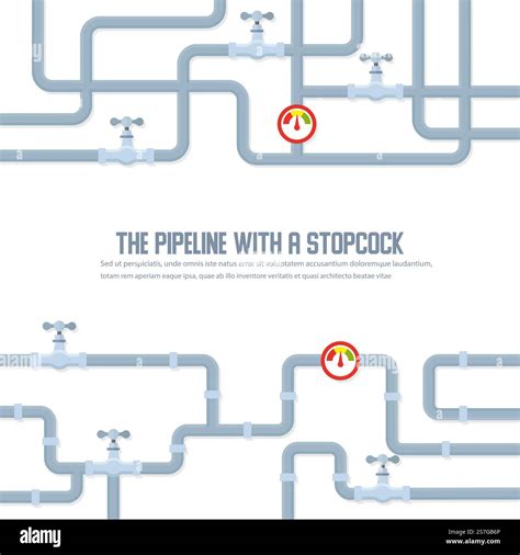Pipelines Background Concept For Marketing And Advertising Vector Pipelines Background Concept For Marketing And Advertising Vector