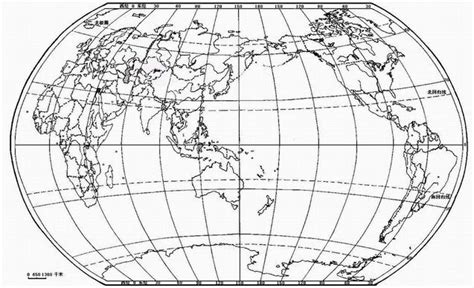 世界地图轮廓怎么画 ？百度知道