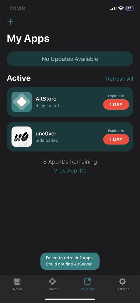 Help Any Way To Fix This Is It Required To Refresh Apps To Keep The Jailbreak R Jailbreak