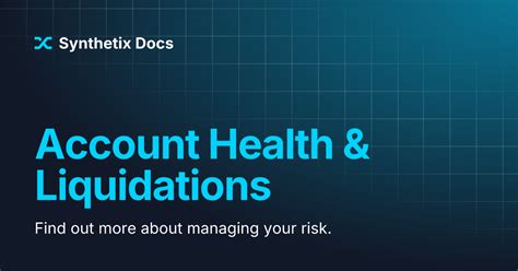 Account Health Liquidations Synthetix Docs