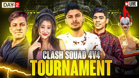 Live 4vs4 Tournament Day 2🏆 Freefire Classylive Nonstopgaming Live