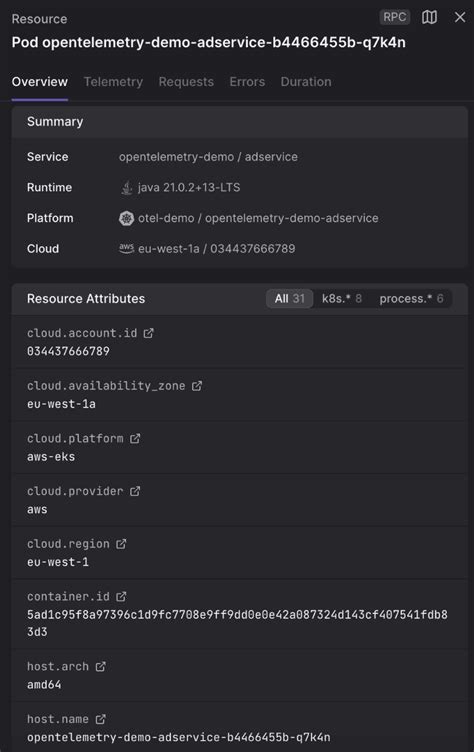 Opentelemetry Resource Attributes Best Practices For Services
