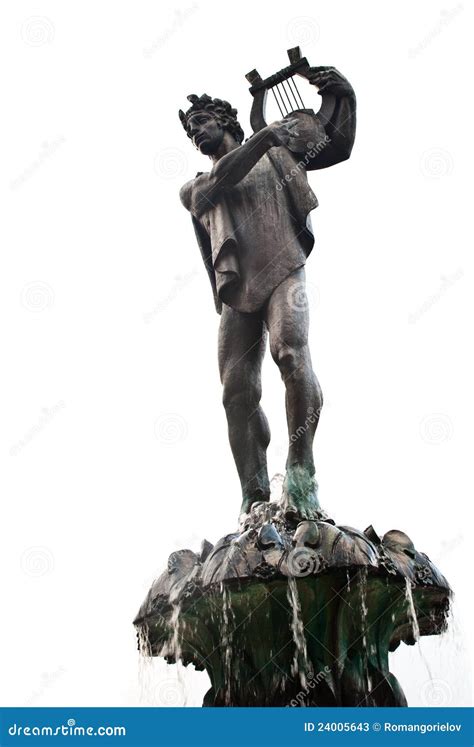 Statua Dellapollo Immagine Stock Immagine Di Grecia 24005643