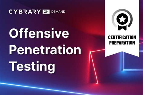 Offensive Penetration Testing Certification Training Courses Online