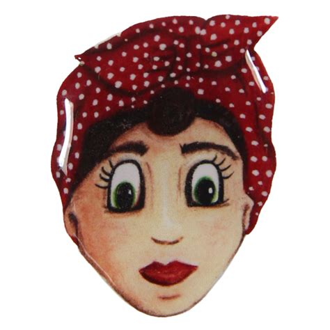Pins Femme Rosie