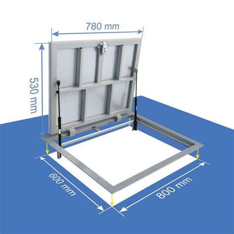 Buy Floor Access Hatch 60x80p With Gas Struts Sanluk