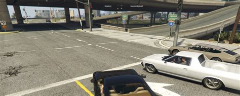 Simple Compass And Street Names Hud V10 Gta 5 Mod