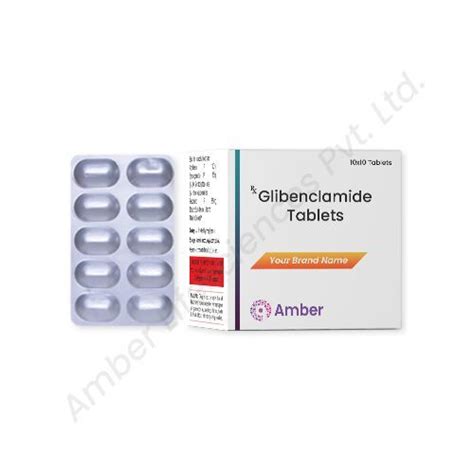 Glibenclamide Tablets For Anti Diabetes Packaging Type Blister At