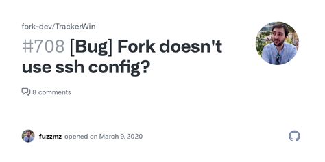 Bug Fork Doesn T Use Ssh Config Issue 708 Fork Dev TrackerWin GitHub
