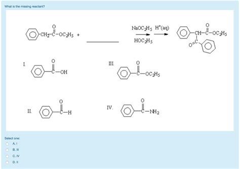 Solved What Is The Missing Reactant Lda 78° Ch Thf 0 Iv