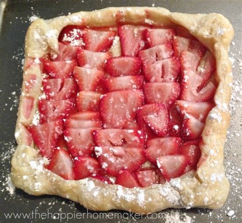 Easy Strawberry Tart Recipe Pretty Handy Girl