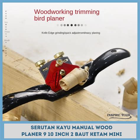 Jual Alat Serut Kayu Manual Ketam Mini Serut Kayu Wood Planer 9 10 Inch