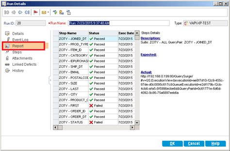 QuerySurge QC ALM Connector With Local Host Execution Customer Support