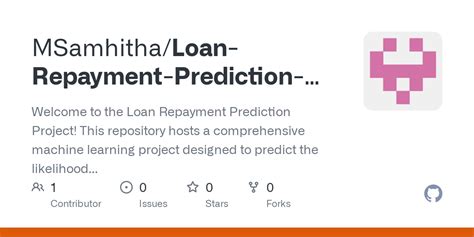 Loan Repayment Prediction Using Machine Learning Readme Md At Main