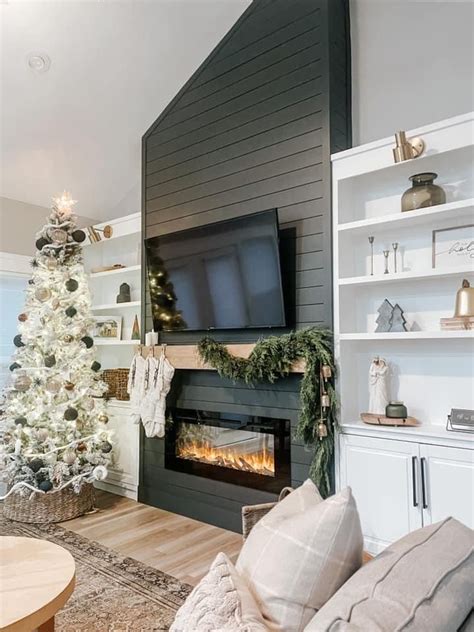 21 Unique Modern Shiplap Fireplace Ideas To Make Your Own Artofit