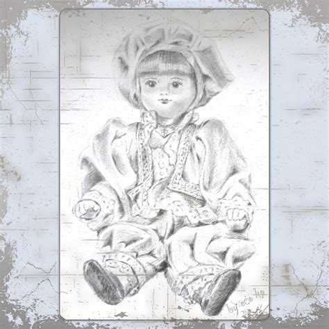 Porcelain Doll Drawing Porcelain Doll Drawing At Getdrawings Free