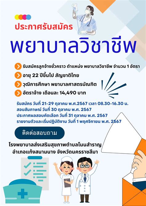 โรงพยาบาลส่งเสริมสุขภาพตำบลโนนสำราญ อำเภอแก้งสนามนาง จังหวัดนครราชสีมา