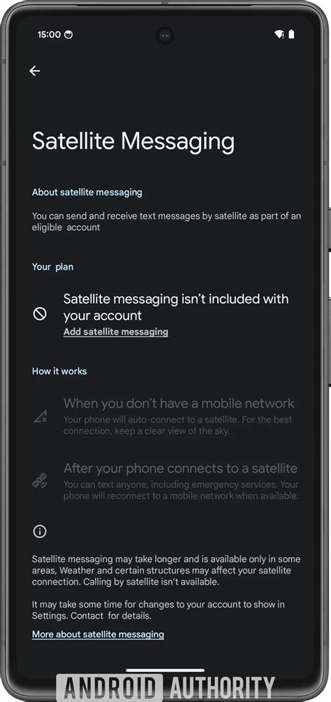 Android 15s Satellite Connectivity Could Help You Text Your Friends