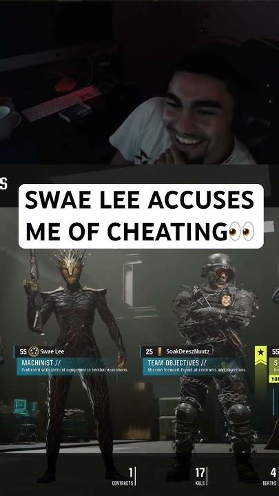 SWAE LEE ACCUSED ME OF CHEATING IN WARZONE - YouTube