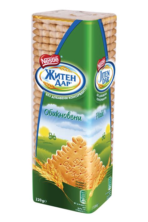 ОБИКНОВЕНИ БИСКВИТИ ЖИТЕН ДАР 220Г КЛАСИКО