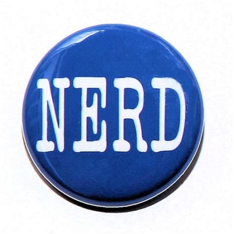 Nerd Button Etsy
