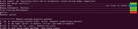 Git Pre Commit Hooks