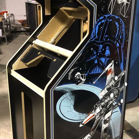 Star Wars Side Art Set Phoenix Arcade 1 Source For Screen Printed