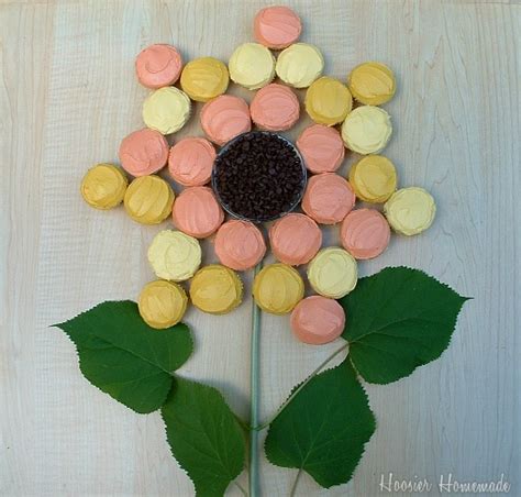 Sunflower Cupcakes Hoosier Homemade