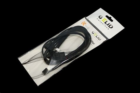 EKWB Cable Splitter 4 Fan PWM Extended Molex Connector Connector 4 PWM Fans From 1 PWM Fan