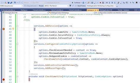 Samesite Asp Net Core Detect If Configured For Https On Startup