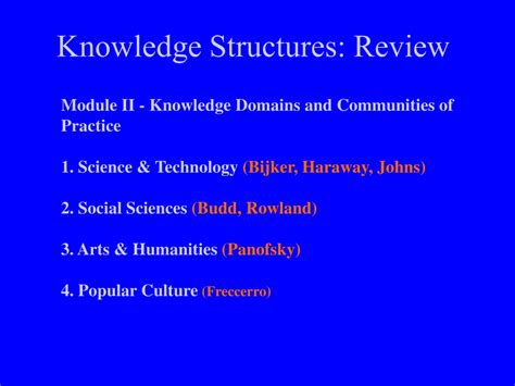 Ppt Knowledge Structures Review I Powerpoint Presentation Free