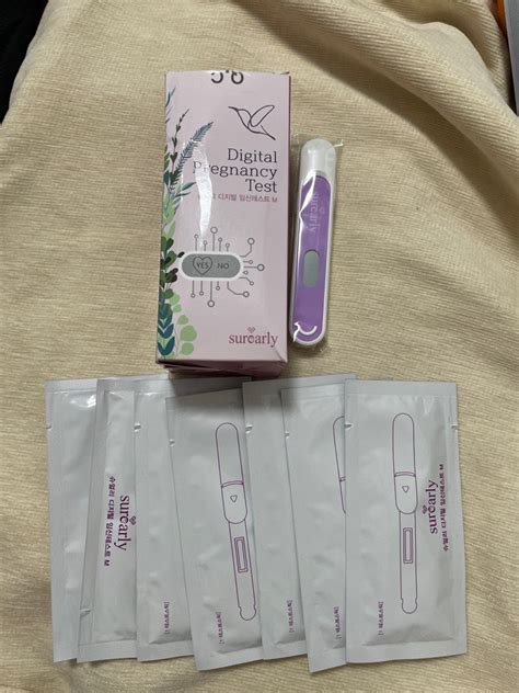 Digital Pregnancy Test Kit Health And Nutrition Medical Supplies