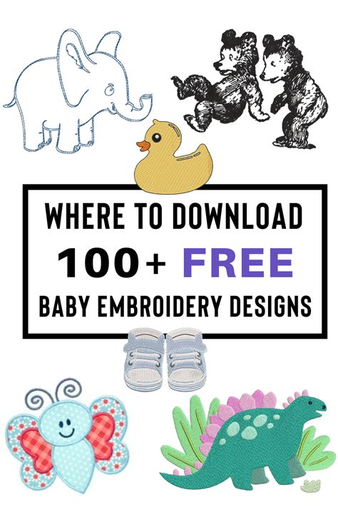 Machine Embroidery Designs Baby Artofit