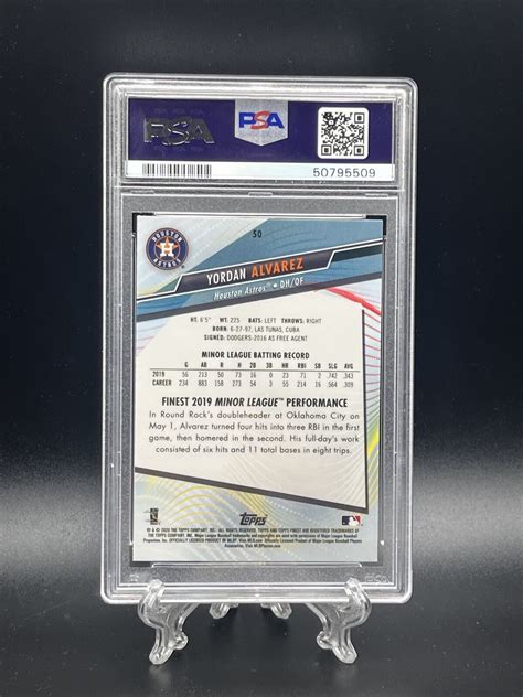 2020 Topps Finest 50 Yordan Alvarez RC For Sale Online EBay
