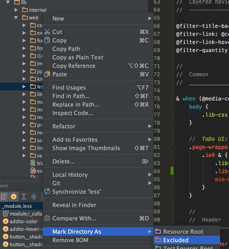 Magento Phpstorm Less Variables Magento Stack Exchange