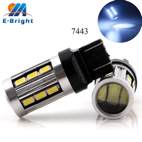 YM E Bright Pcs T W W SMD LED NA Tail Light Reverse With Lens