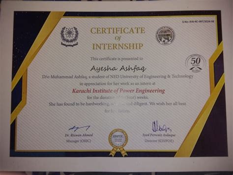 ayesha ashfaq on linkedin internship professionaldevelopment