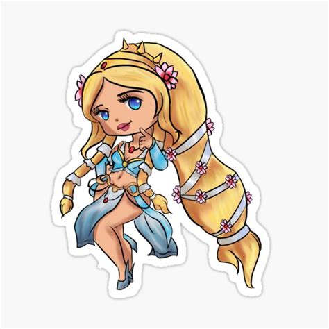 Chibi Aphrodite Sticker For Sale By Carlapaiva Redbubble