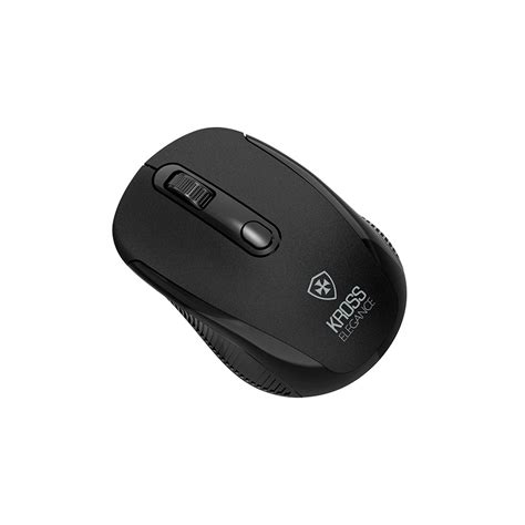 Combo Kross Teclado E Mouse Usb Sem Fio Elegance Ke Km558v1 Preto