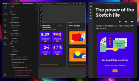 Using Lunacy 8 With Sketch2react Sketch2react Blog
