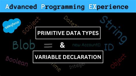Primitive Data Types And Variable Declaration In Apex Youtube