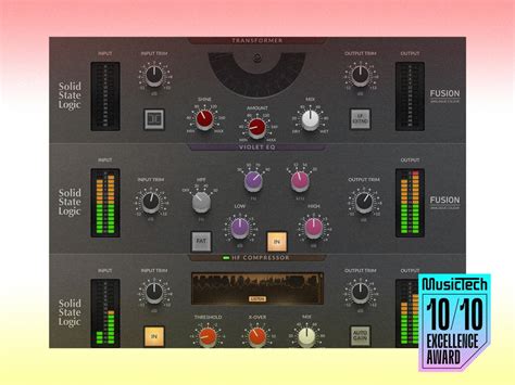 Ssl Fusion Violet Eq Hf Compressor And Transformer Review Completing The Fusion Suite Musictech Ssl Fusion Violet Eq Hf Compressor And Transformer Review Completing The Fusion Suite Musictech