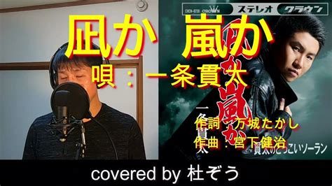 【新曲】凪か 嵐か 一条貫太 杜ぞうカバー（原曲キー・歌詞付）2025年2月19日発売！2年半ぶりに貫太くんを歌います Youtube