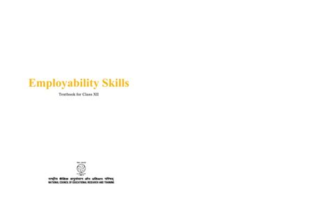 Employability Skills XII For Class12 Pptx Education Industry Industries
