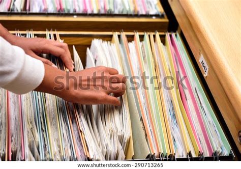Office Filesan Extremely Easytouse Filing System Stock Photo Edit Now