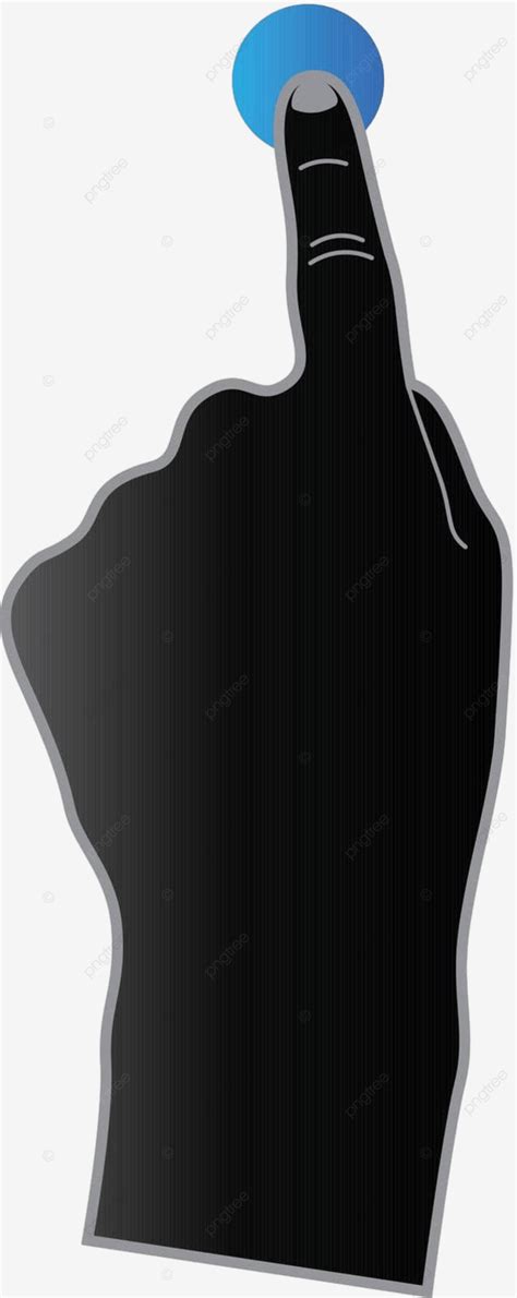 Duo Tone Icon Gesture Portable Device Pointer Vector Portable Device