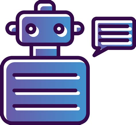 Robot Advisor Vector Icon Design 20693261 Vector Art At Vecteezy